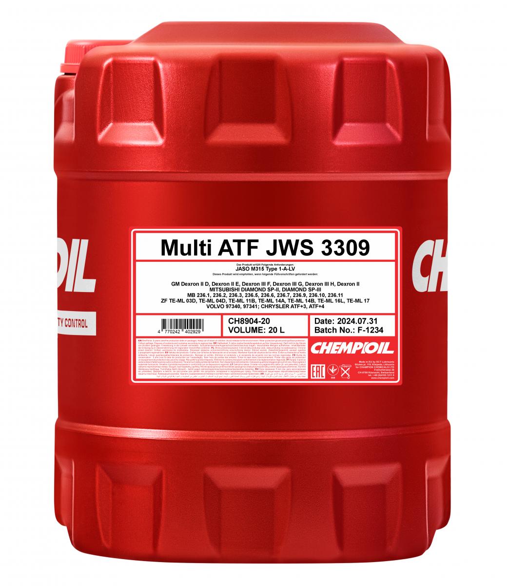 CHEMPIOIL Multi ATF JWS 3309 8904 – CHEMPIOIL